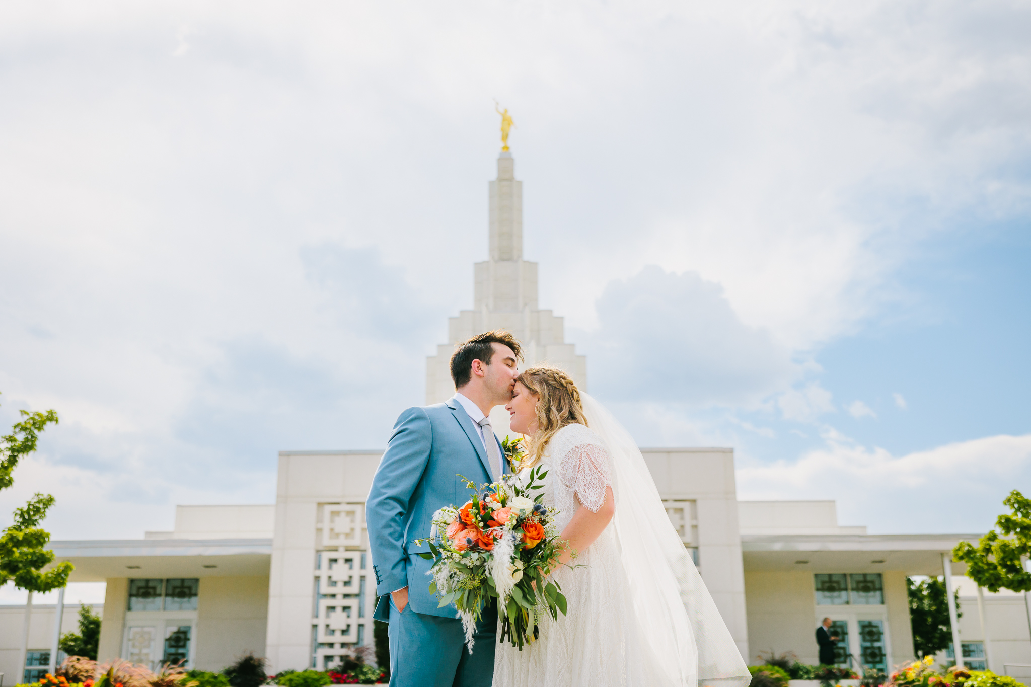 Idaho Falls LDS Temple & The Arbor Event Center | Brielle & Cade